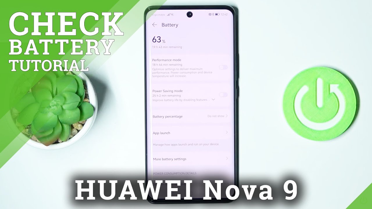 Battery How to Show Battery Percentage in HUAWEI Nova 9 – Show Battery ...