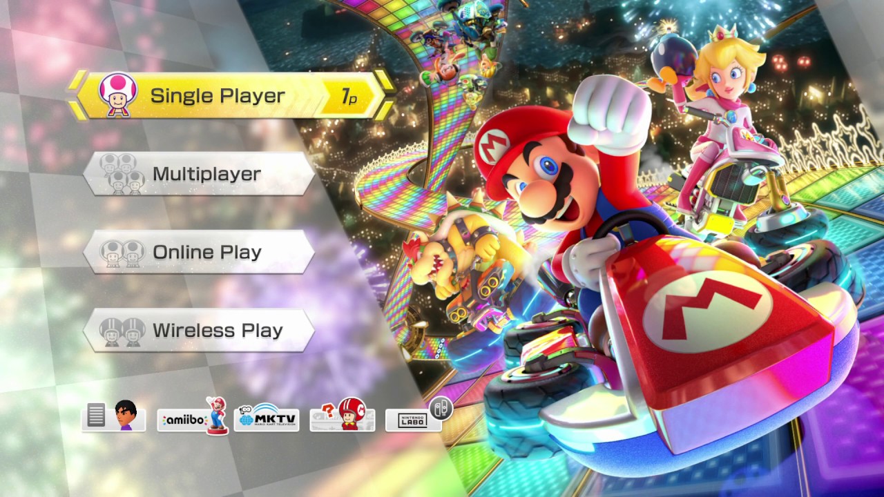 Mario Kart 8 Deluxe - Loading screen - YouTube