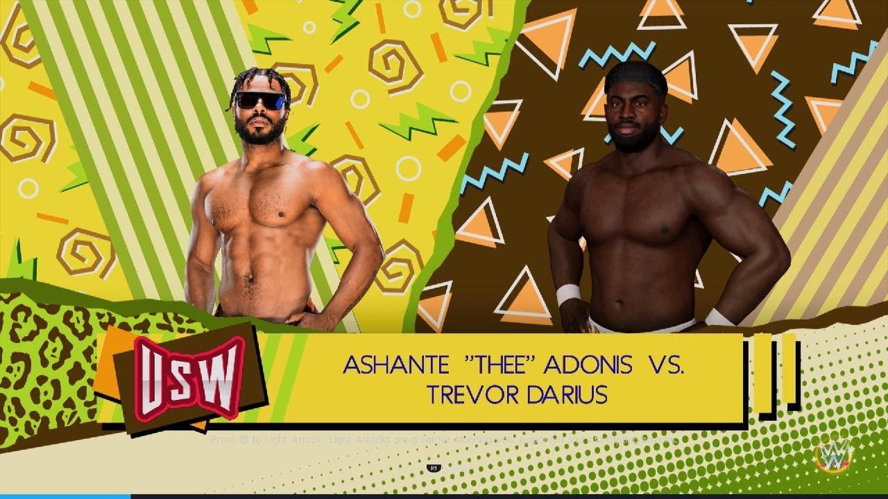 Ashante "Thee" Adonis Vs Trevor Darius(USW Juneteenth Special) - YouTube