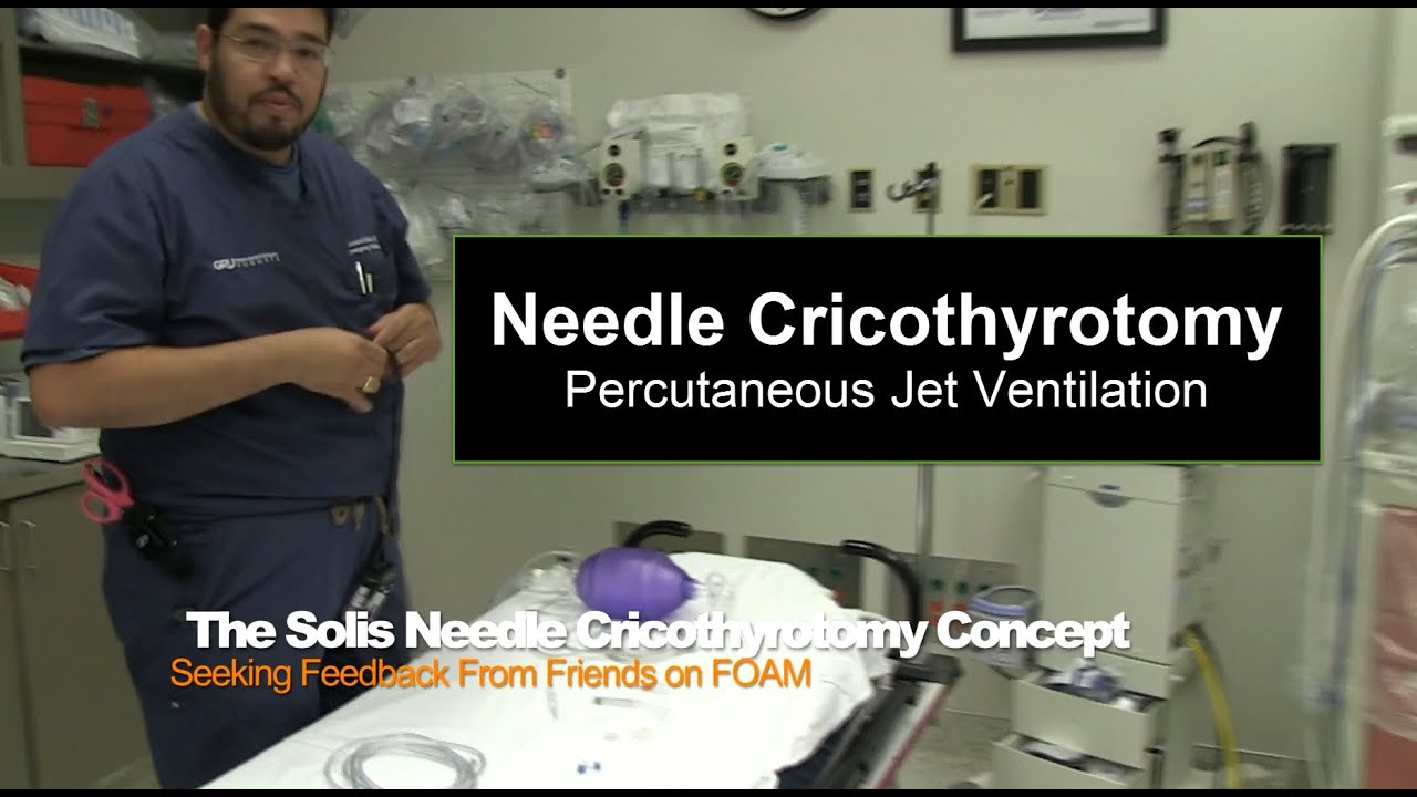 The Solis Needle Cricothyrotomy Concept - YouTube