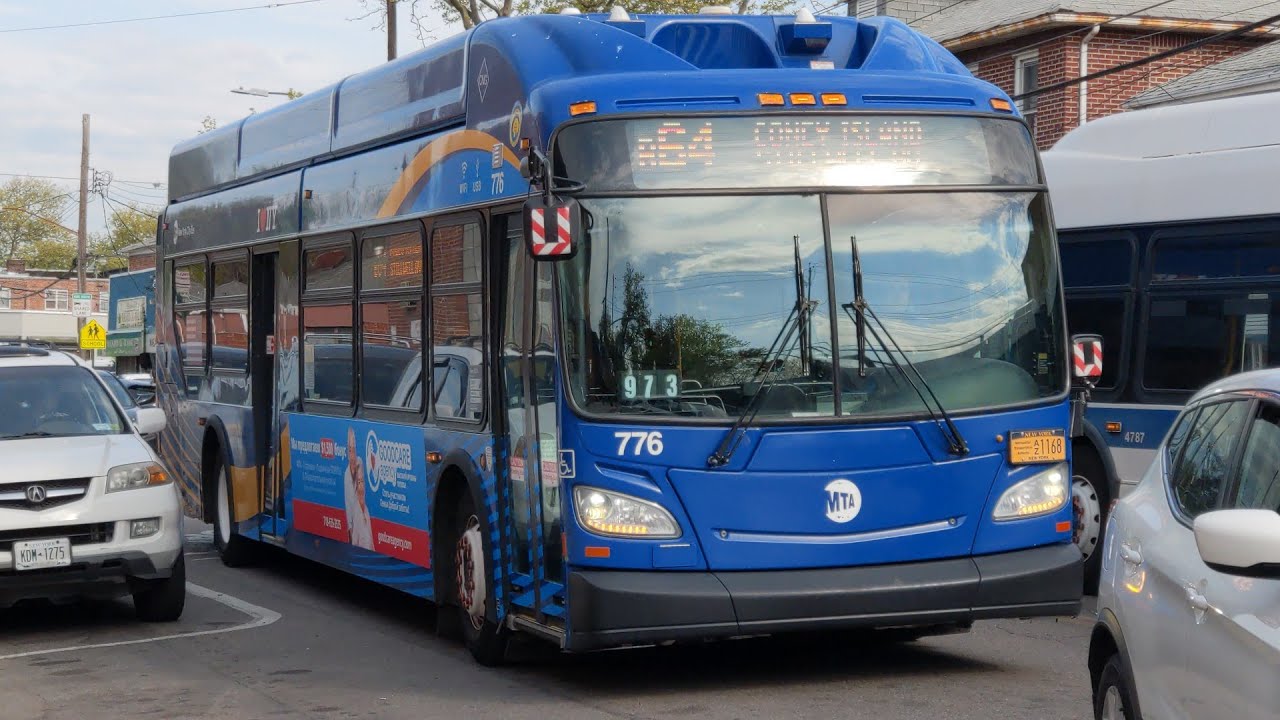 NYCT Bus: 2017 New Flyer XN40 Xcelsior CNG #776 & #797 on the B64 (4/26 ...