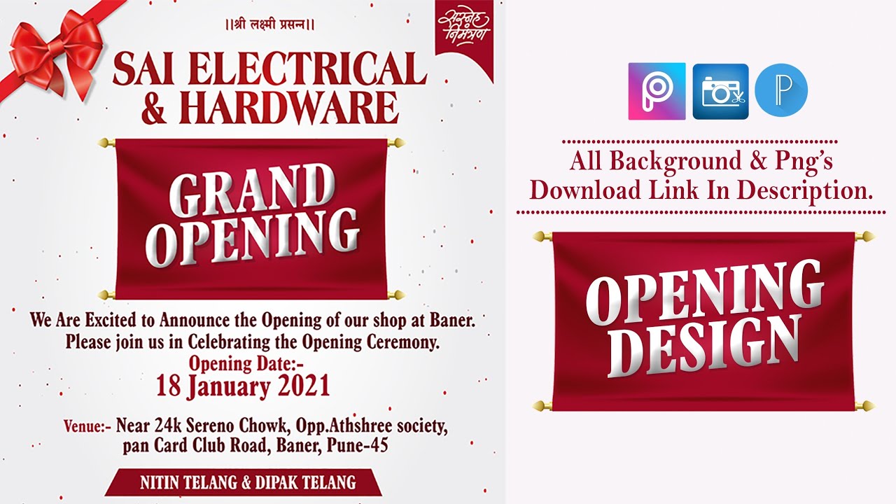 Opening Banner Design Shop Opening Design In PicsArt2021 Grand opening-banner-design-shop-opening-design-in-picsart2021-grand