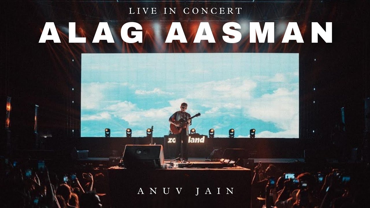 ALAG AASMAN - Anuv Jain | Live In Delhi | Guldasta Tour - India | Anuv ...