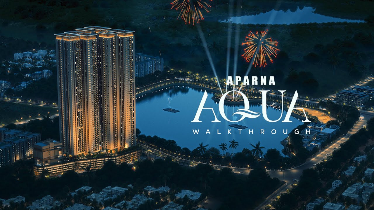 Aparna AQUA Walkthrough - Raidurgam, Hyderabad || @TattvaRealty || +91 88970 35800 - YouTube
