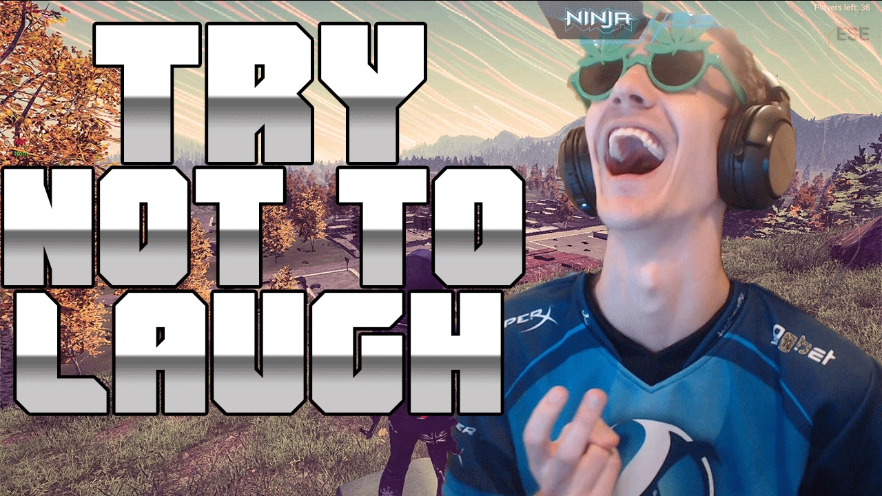 NINJA TRY NOT TO LAUGH CHALLENGE #2 - YouTube