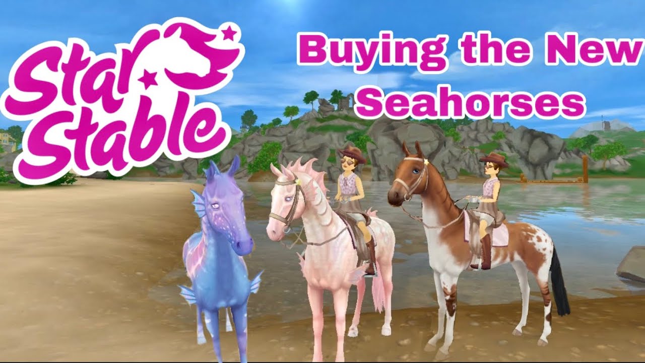 Buying The New Seahorses | Kampos and Tellina & Panda Rays with gaits ...