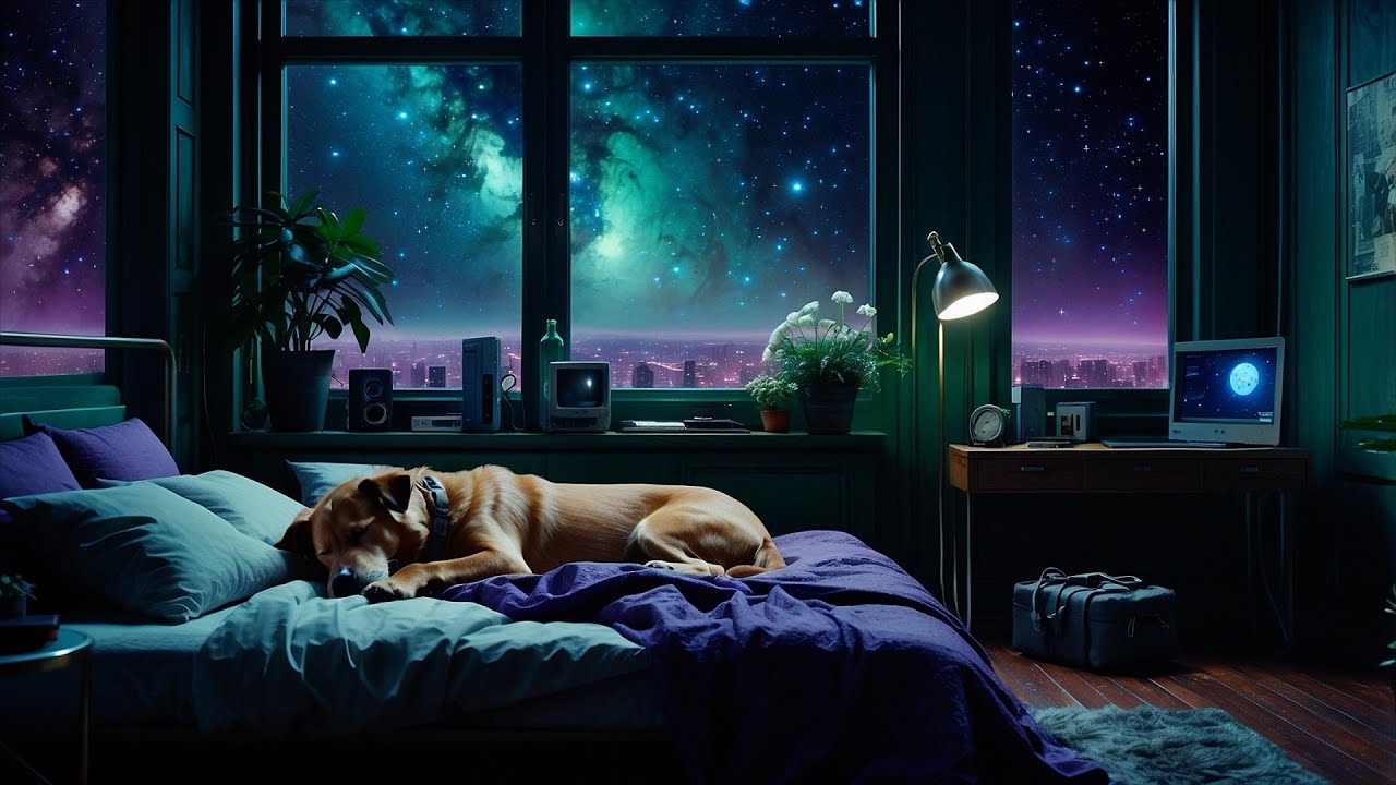 Chillhop Tunes to Listen to with your Dog in Space - YouTube