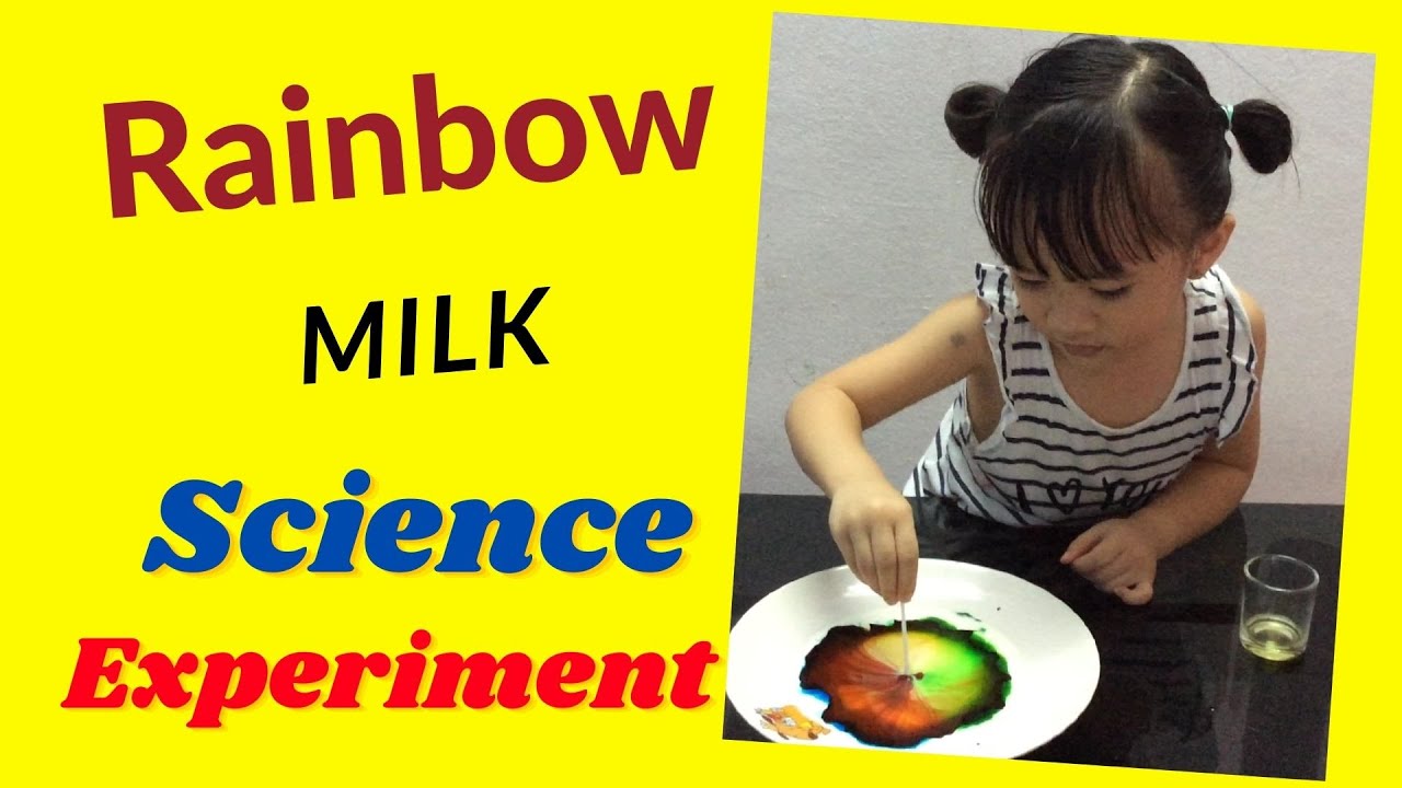 Milk Firework Science Experiment | Kids Experiment - YouTube