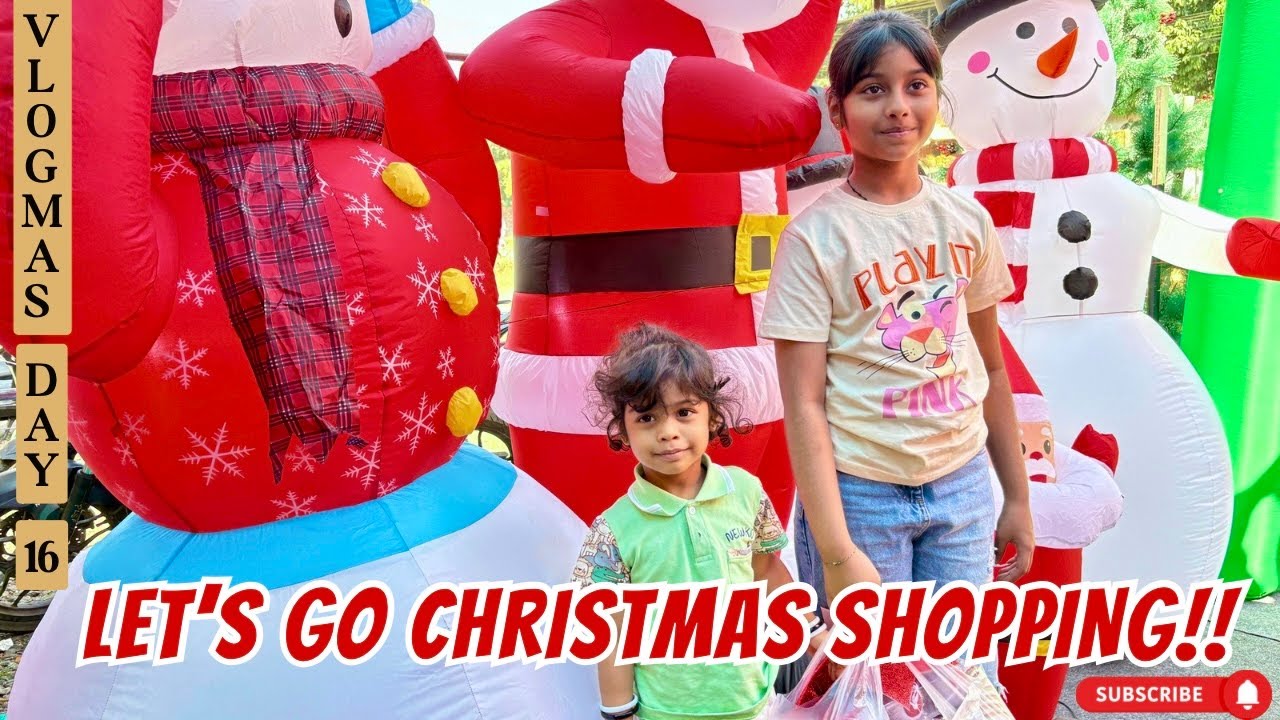 LET'S GO CHRISTMAS SHOPPING!!😍 | GOA VLOG | Goan Vlogger | Konkani ...