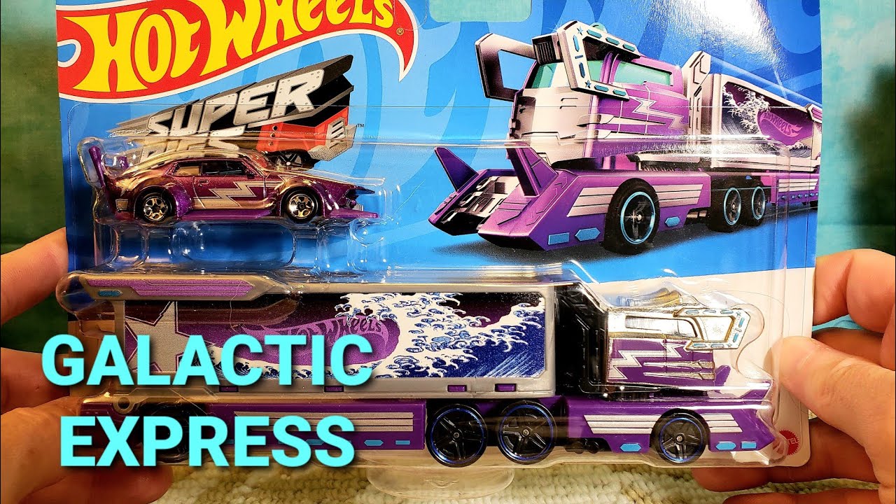 HOT WHEELS GALACTIC EXPRESS UNBOXING AND REVIEW !..🔥💜🔥 - YouTube