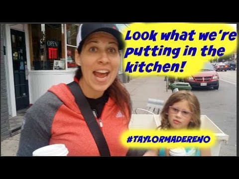 Taylor Reno - Look at WE got for the Kitchen! - YouTube