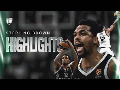Sterling Brown | EuroLeague 2025-26 Season Highlights