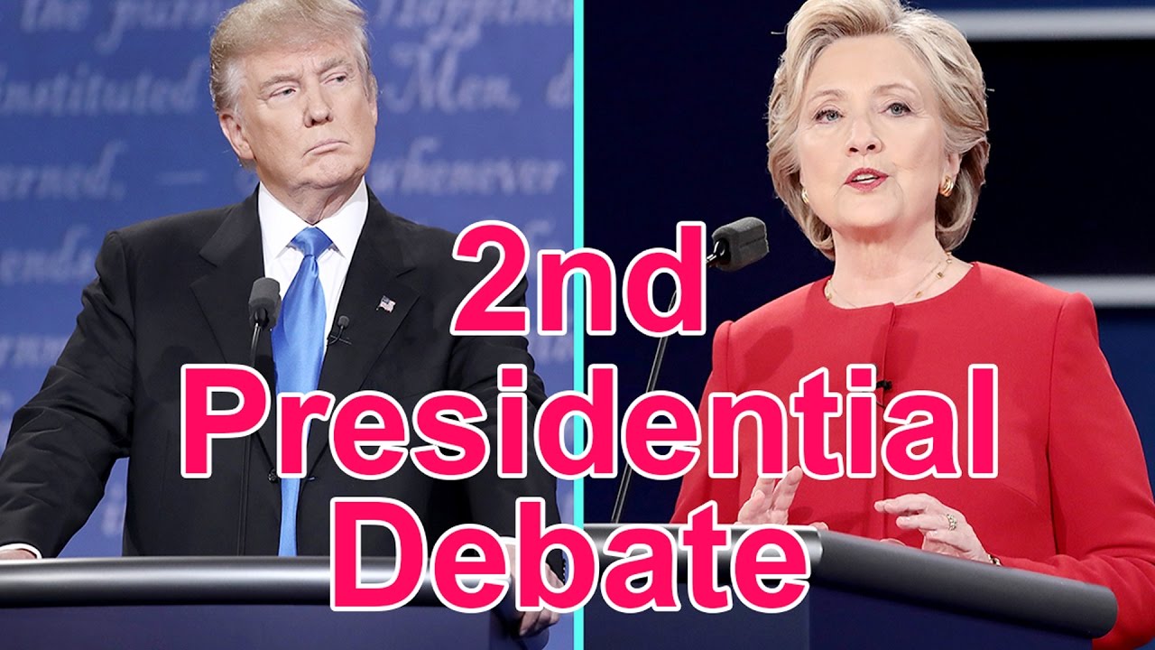 Presidential Debate 10/10/16 Donald Trump vs Hillary Clinton: Here’s ...
