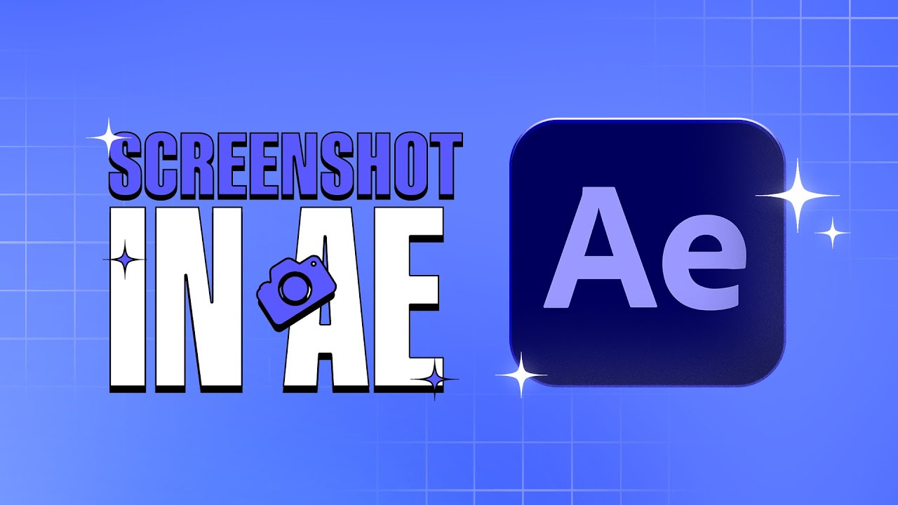 How to take Screenshot in After Effects || Quicktorial - YouTube