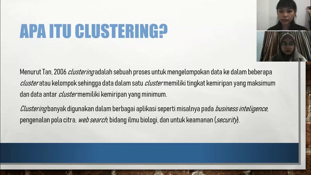 Data Mining Clustering Technique Presentation by using RapidMiner - YouTube