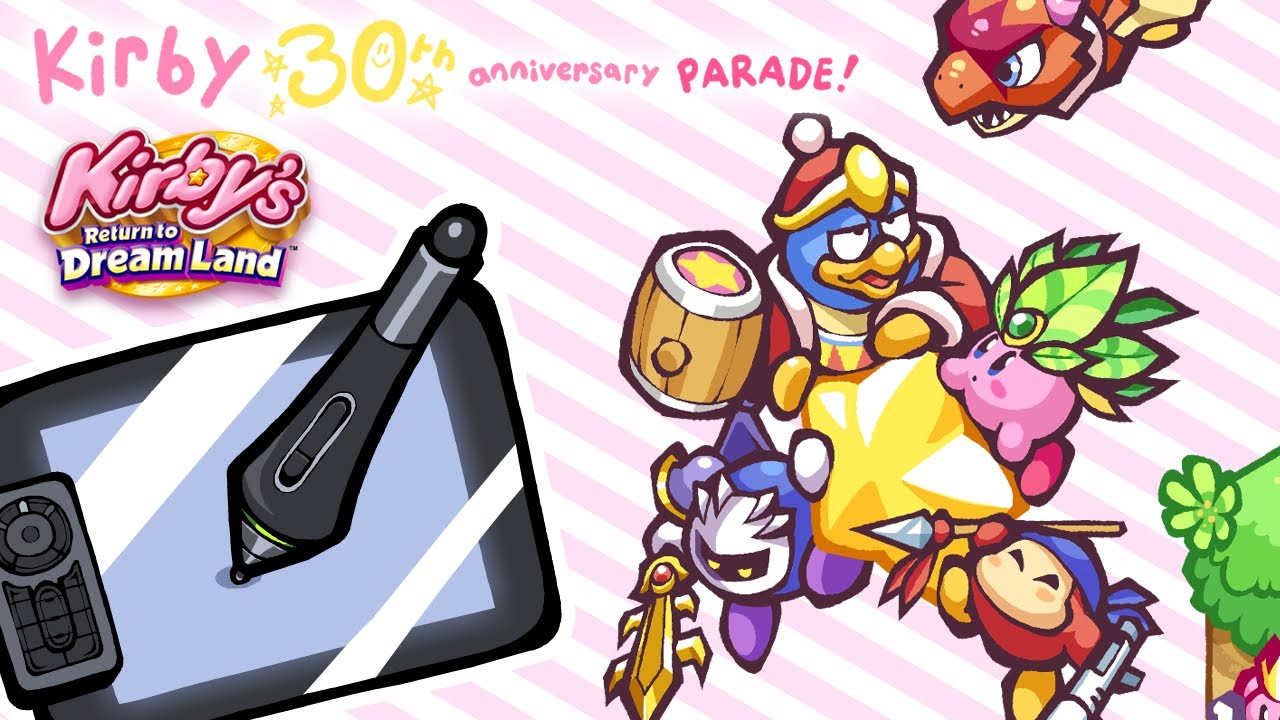 Kirby 30th Anniversary Parade [Kirby's Return to Dream Land] - Time ...