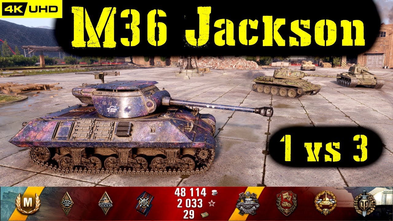 World of Tanks M36 Jackson Replay - 7 Kills 2.7K DMG(Patch 1.6.1) - YouTube