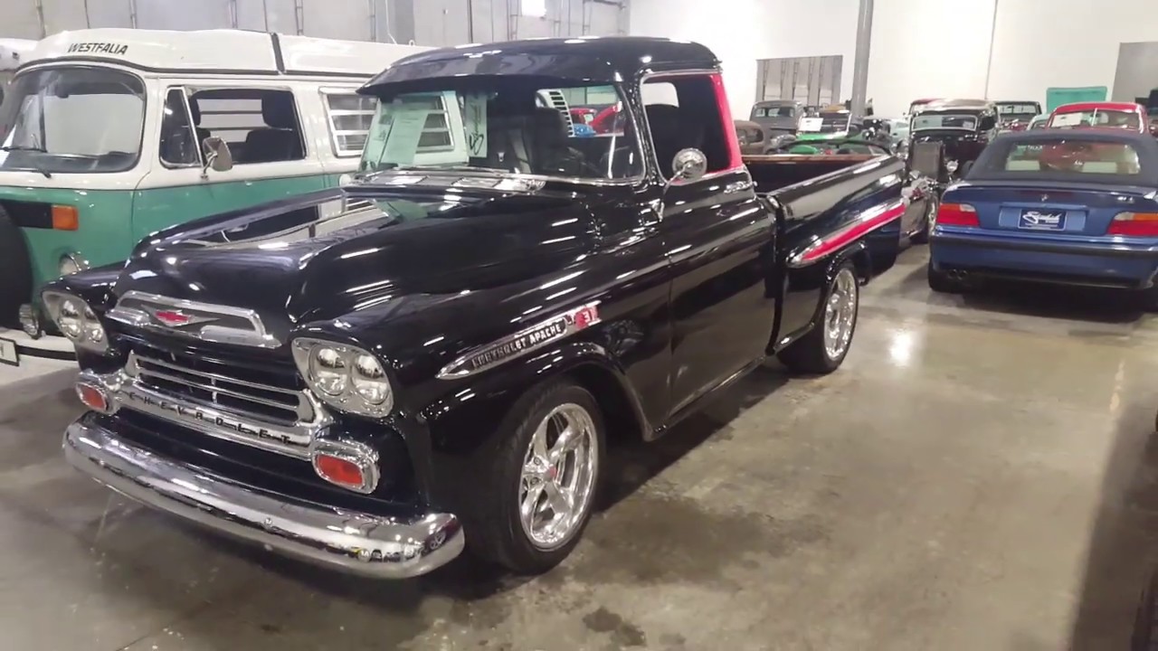 1959 CHEVY APACHE RESTOMOD - YouTube