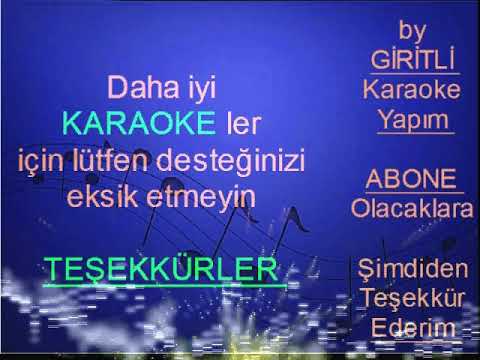 GÜLAY..Geceler düşman...Orjinal KARAOKE...