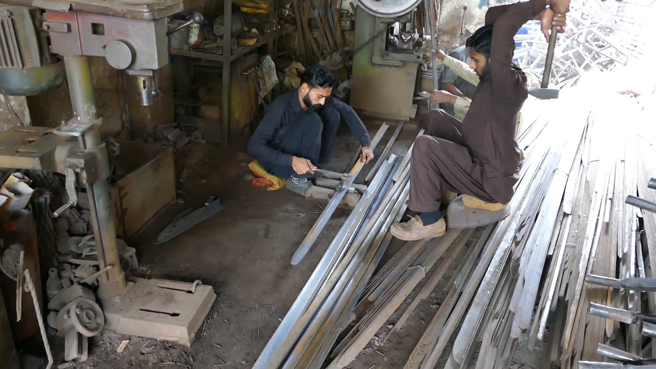 Manufacturing of Wheelbarrow Start to End Complete Process Process ...