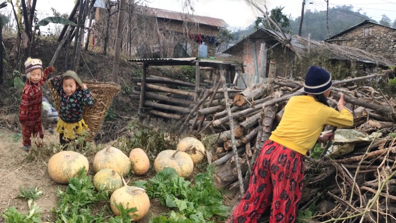 Villagers are Busy with their Own Work | Village Lifestyle of Nepal ...