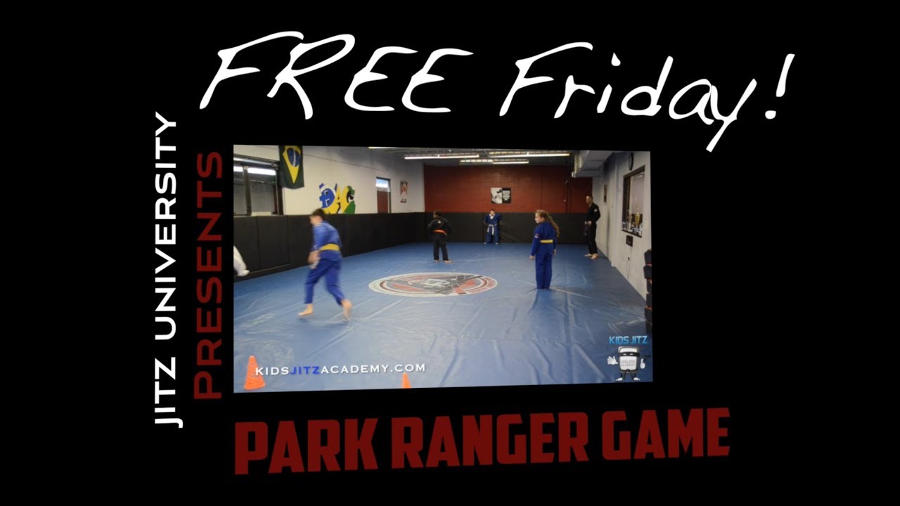 Jitz University | New Kids BJJ Game: Park Ranger - YouTube