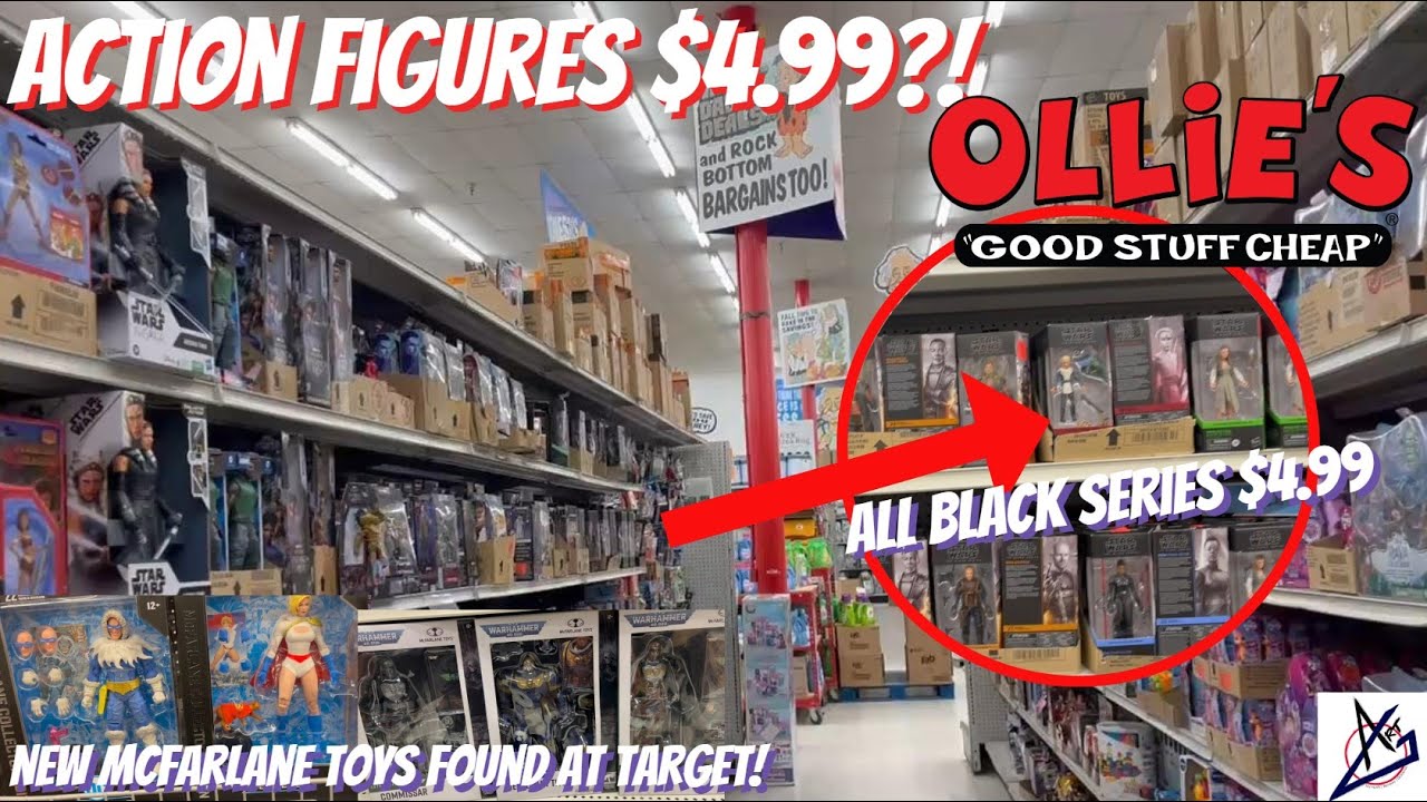 EP540 -Anything New? Ollie's Reduced Pricing on Action Figures?! - YouTube