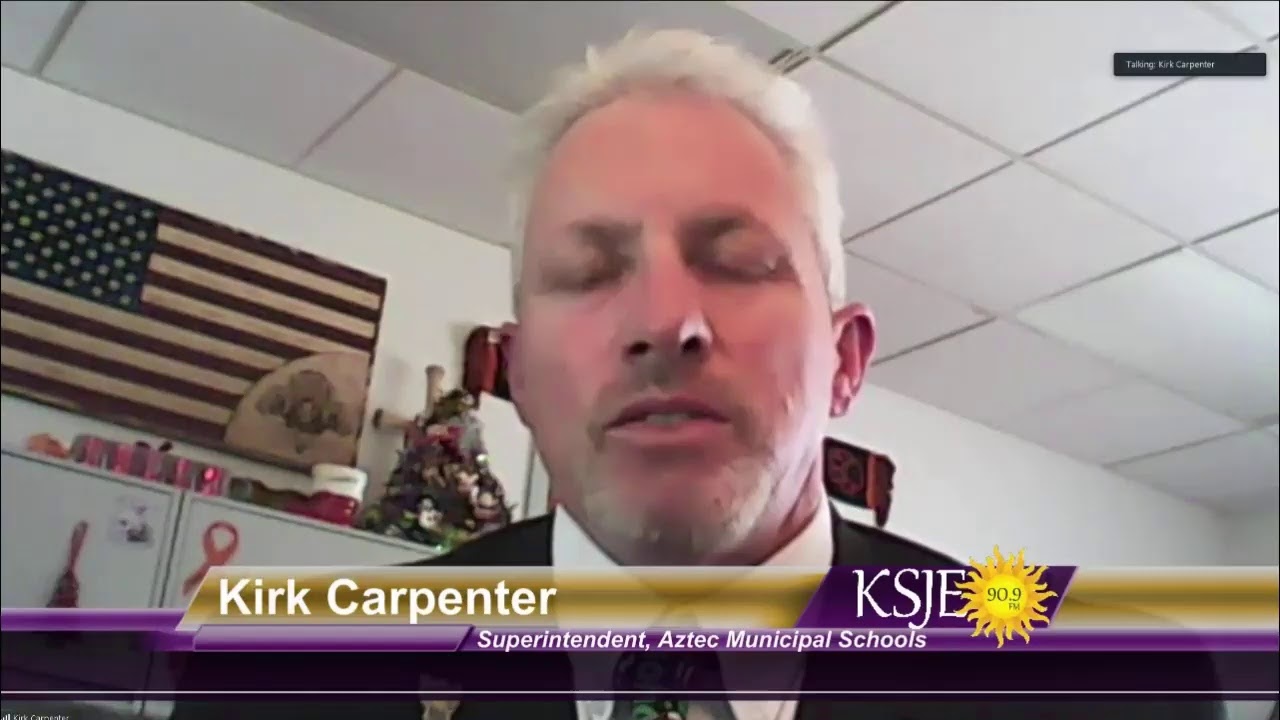 Aztec Schools: Superintendent Kirk Carpenter - YouTube