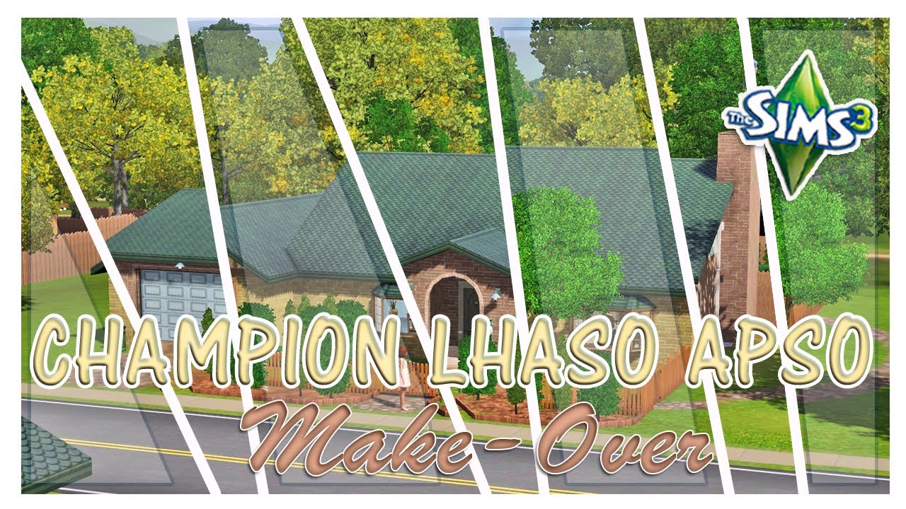 SIMS 3 // Renovating CHAMPION LHASO APSO in RIVERVIEW - YouTube