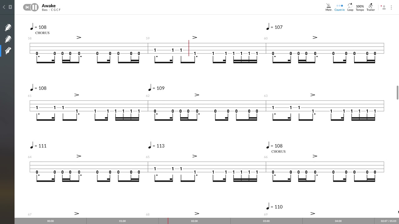 Godsmack - Awake (BASS TAB PLAY ALONG) - YouTube
