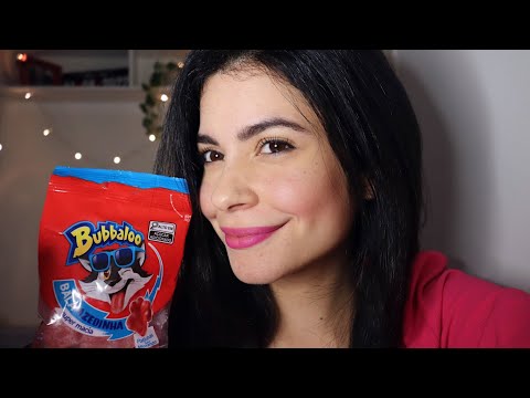 ASMR MASTIGA E FALA