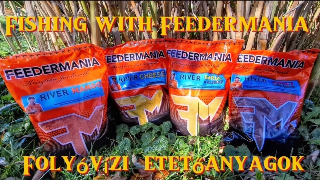 Jóvér Dávid-Fishing With Feedermania 4.rész Folyóvízi etetőanyagok ...