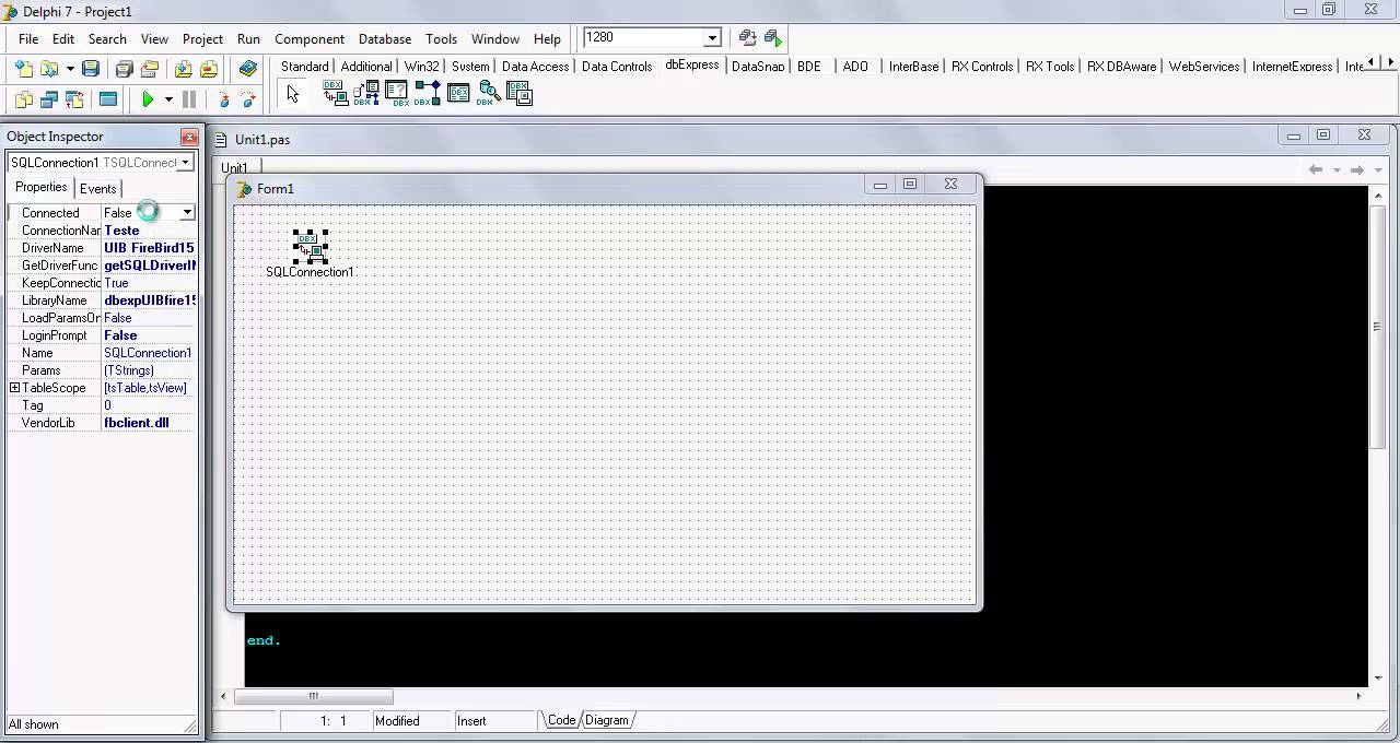Conectar Firebird Utilizando DBExpress No Delphi 7 - YouTube