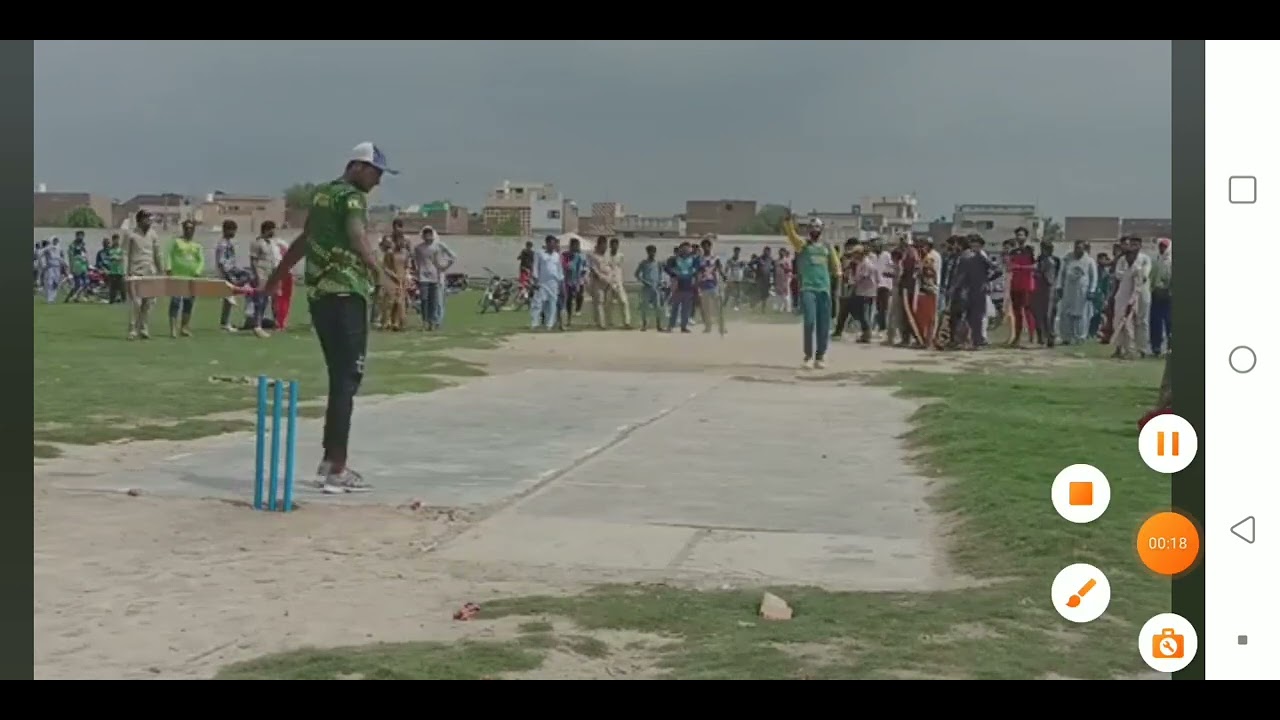 baseer pur singal wicket match - YouTube