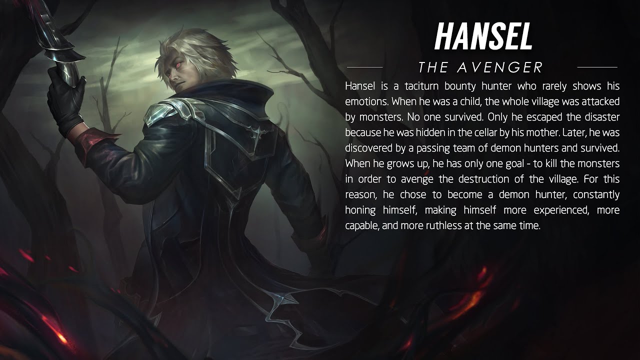 New Hero The Avenger · Hansel Preview - THE CLASSIC 5v5 MOBA ON MOBILE ...