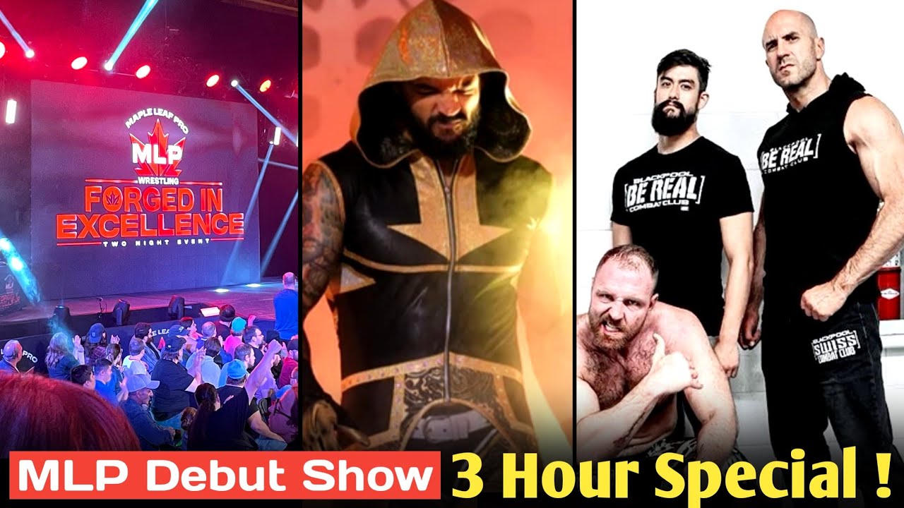 MLP Wrestling Debut Show🤯| AEW 3 Hour Special Show | BCC beatdown ...