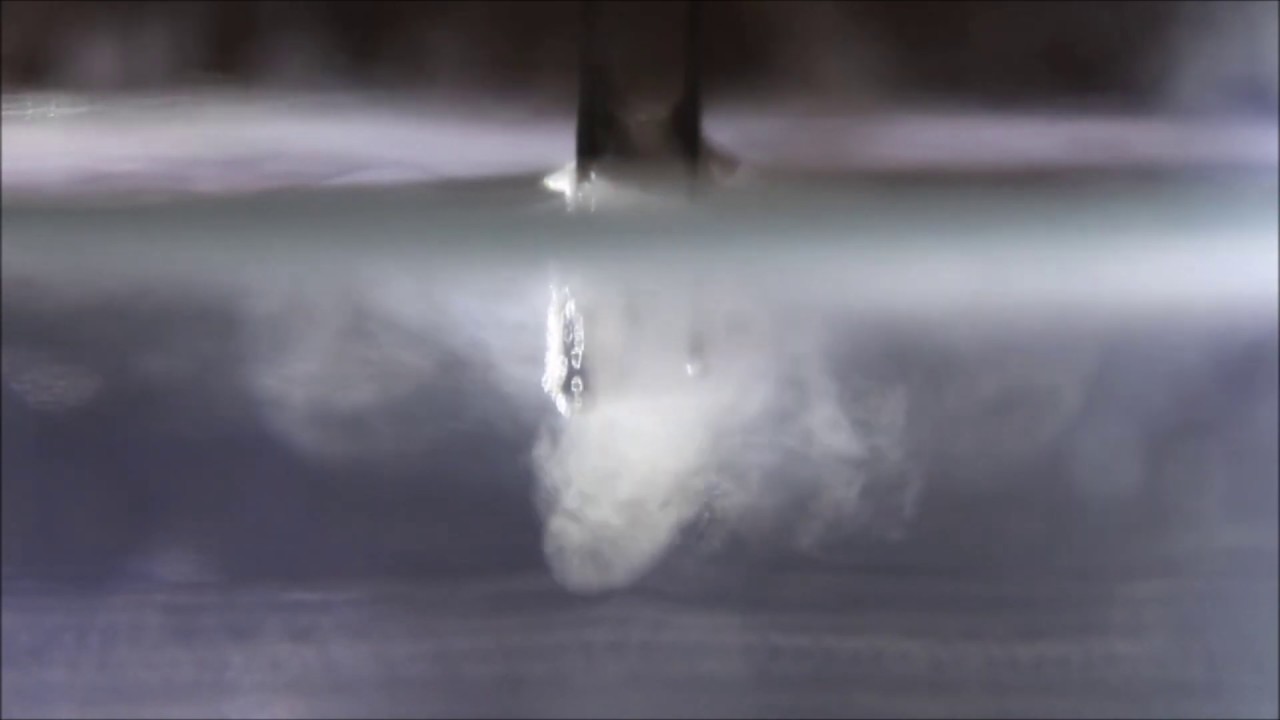 Novel method for water dissociation inducing resonance - YouTube