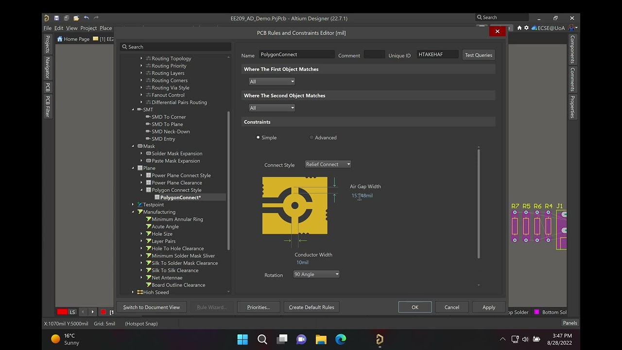 Altium Designer Tutorial - Part 3 (PCB Setup) - YouTube