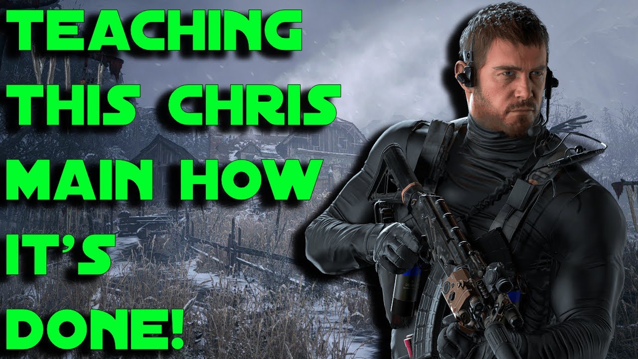 I Showed This Chris Main How To Actually Play As Chris | Resident Evil ...