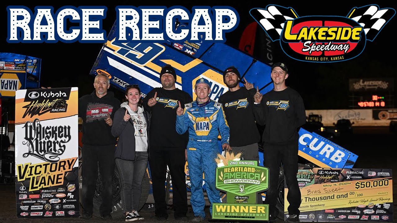 RACE RECAP: High Limit Race 11 & 12 of 59 @ Lakeside Speedway - YouTube