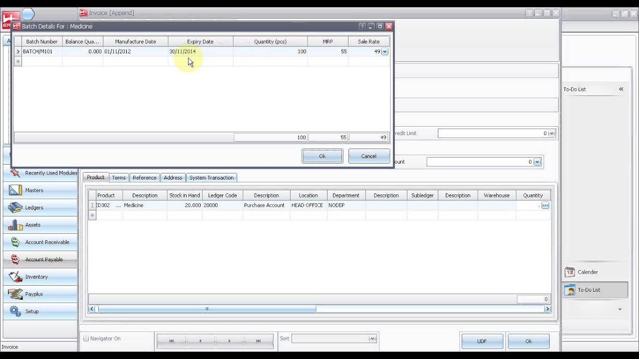 Batch Number and Expiry Date - YouTube