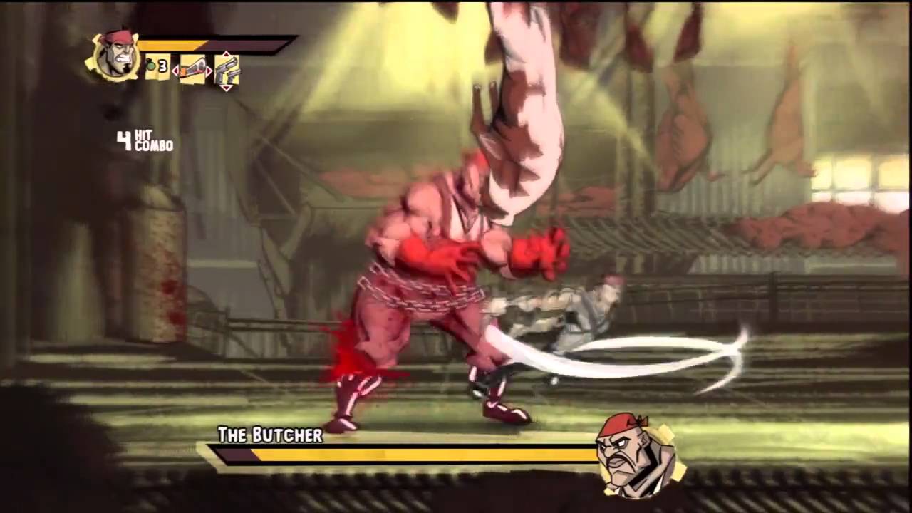 Shank Boss Fight - The Butcher [HD] - YouTube