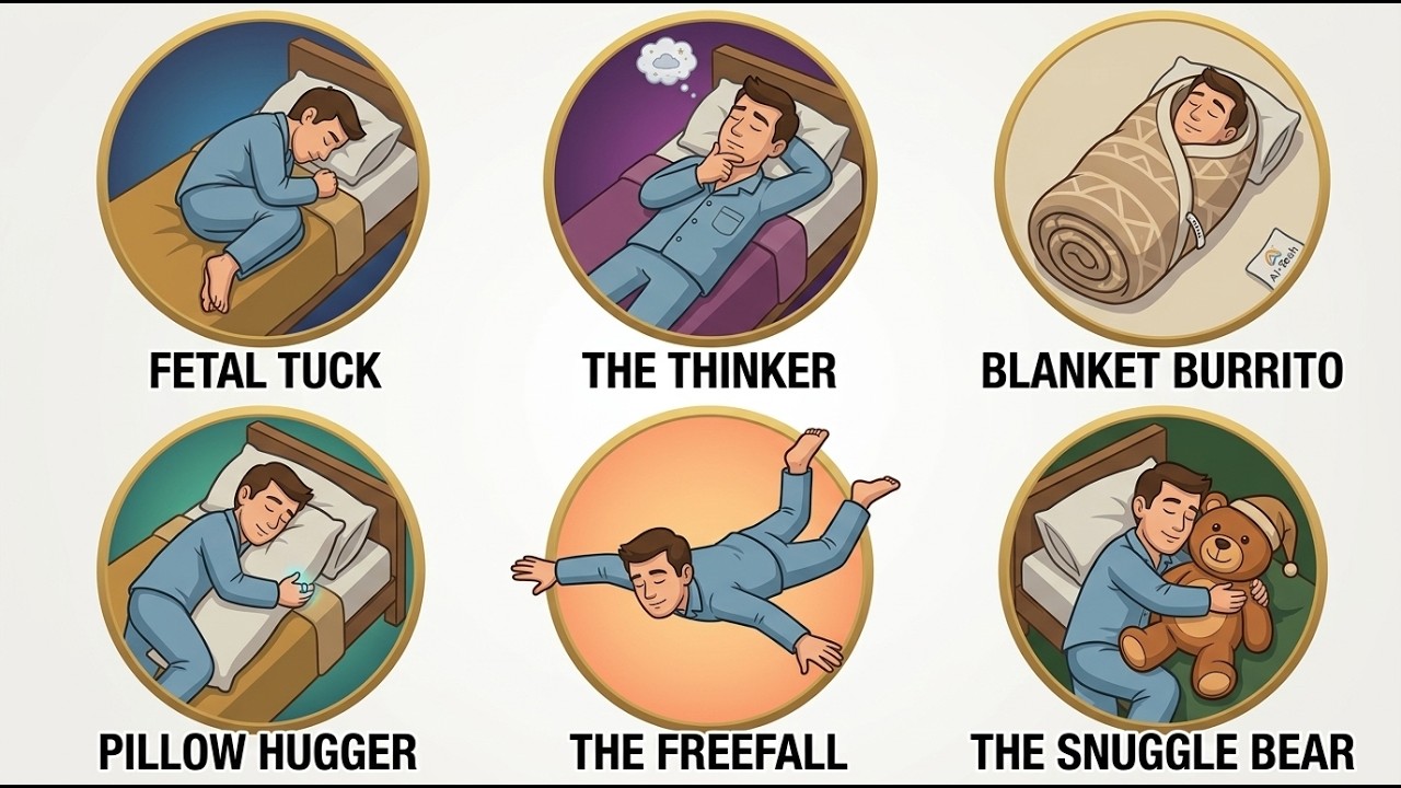 Every Sleep Position Ranked: The Best and Worst for Your Health. - YouTube