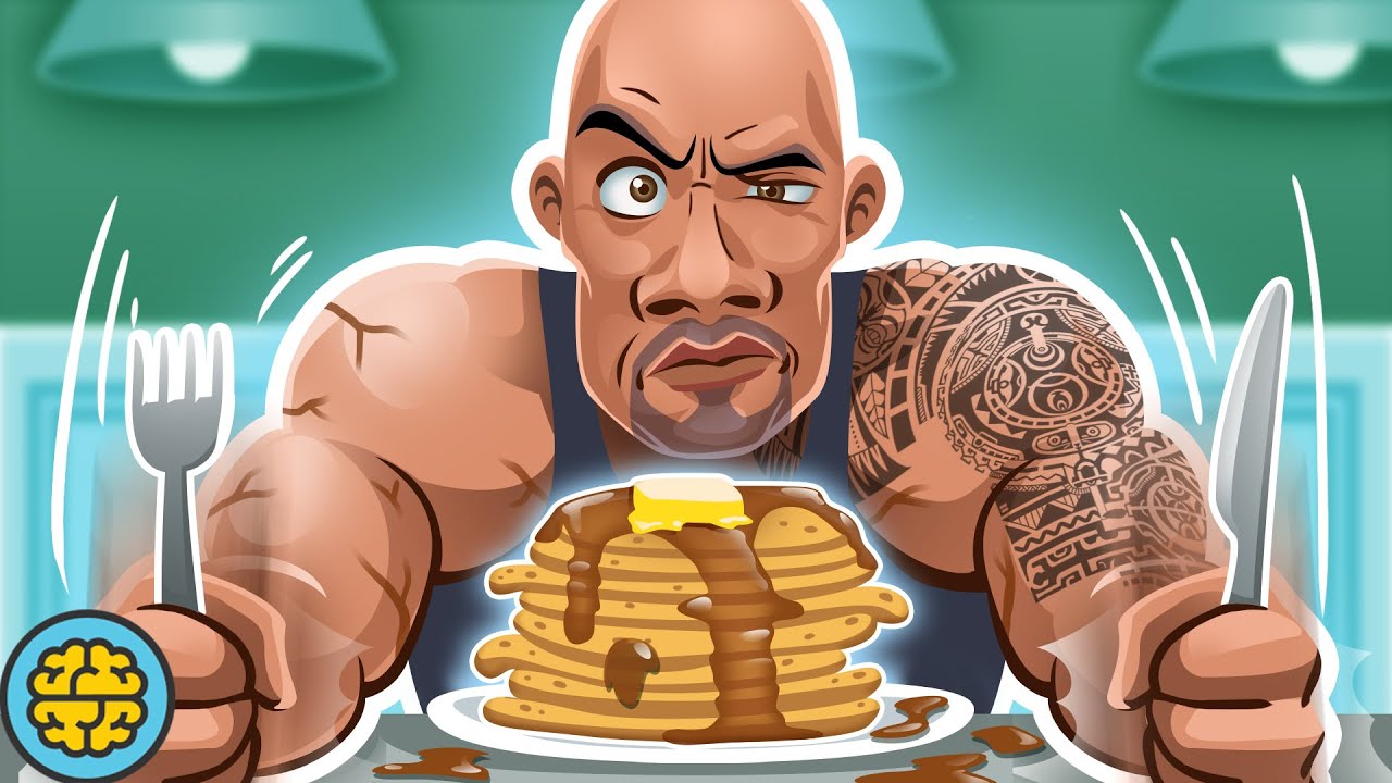 What Happens To Your Body If You Eat Like "The Rock" - YouTube