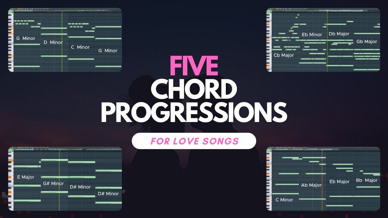 5 Chord Progressions for Songs About Love - YouTube