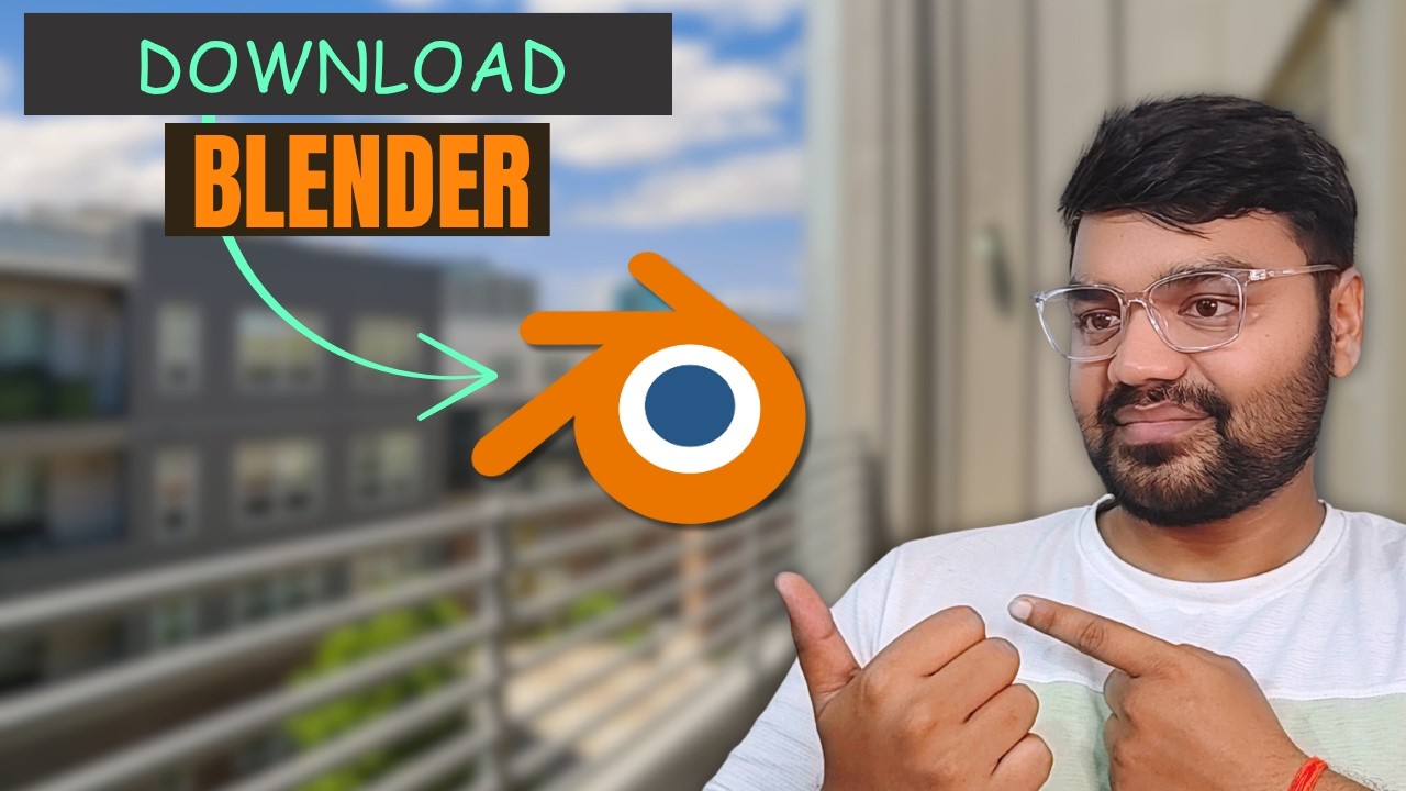 How to Download & Install Blender 🔥 (Beginner-Friendly Guide!) - YouTube
