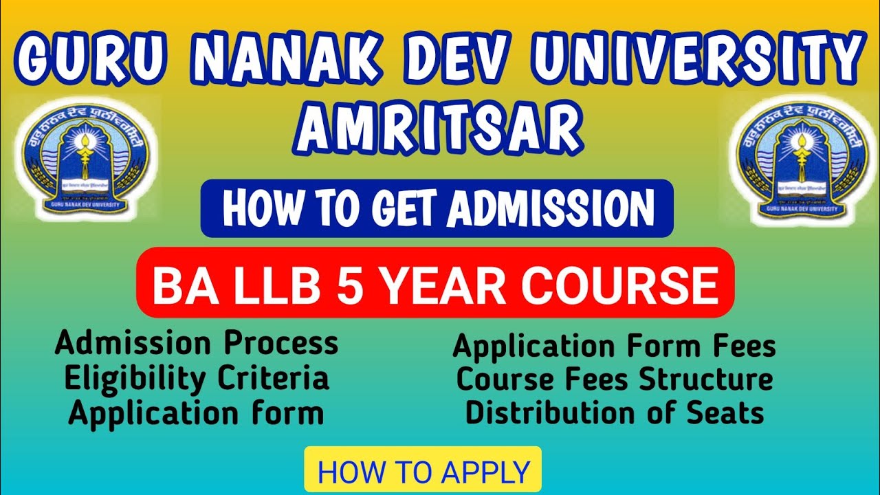 Gndu B Ed Online Admission Form at Laura Kiek blog