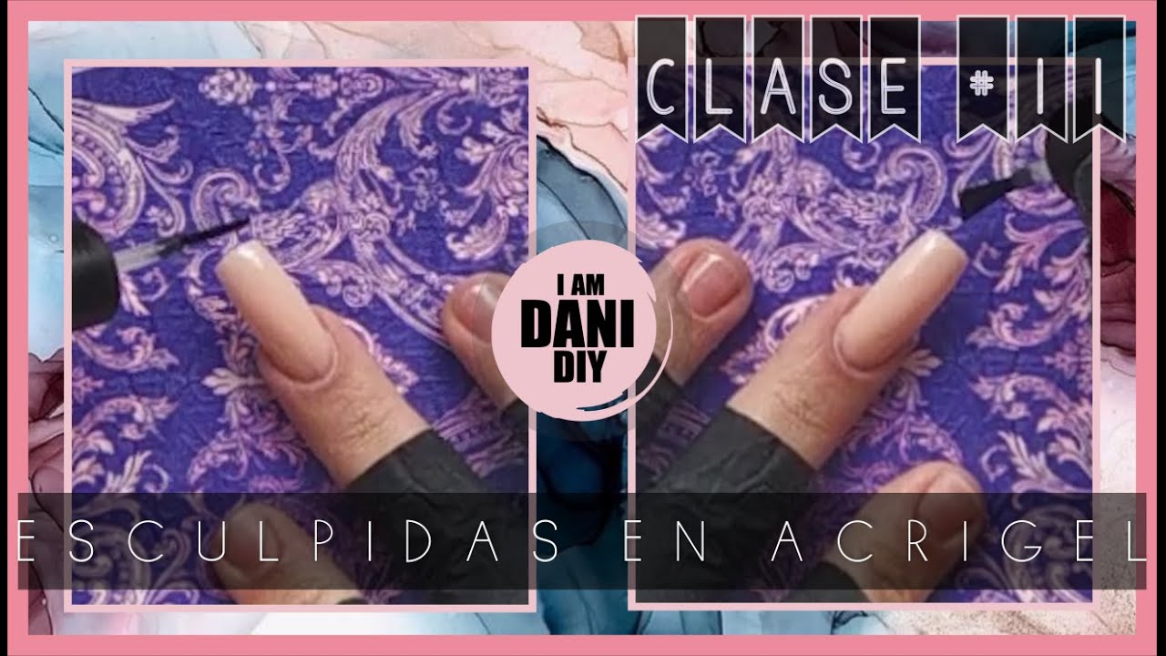 CLASE #11 💅 || Cómo hacer UÑAS ESCULPIDAS en POLYGEL con tips PASO A ...