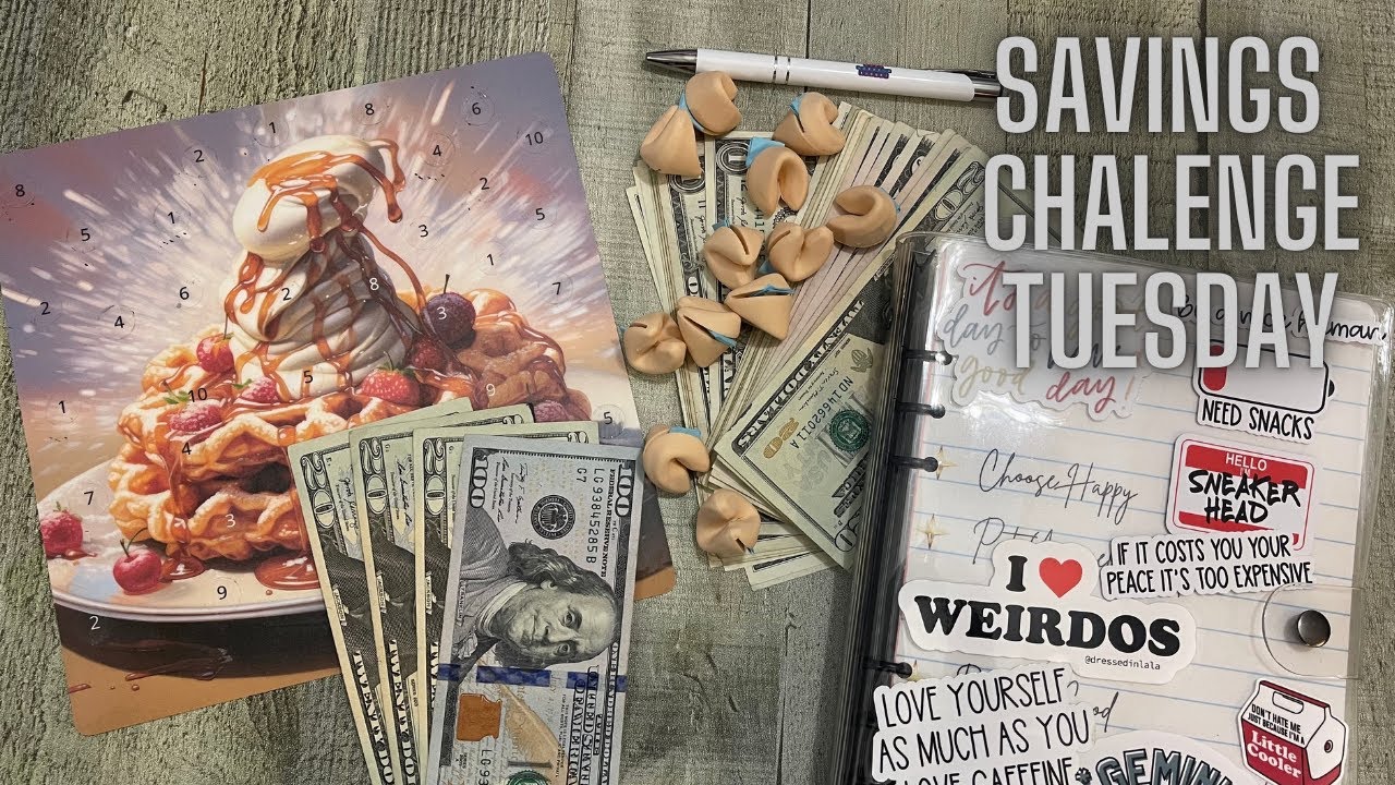 Savings Challenge Tuesday!!! 😱 - Finished 2 Challenges - Bonus Savings ...