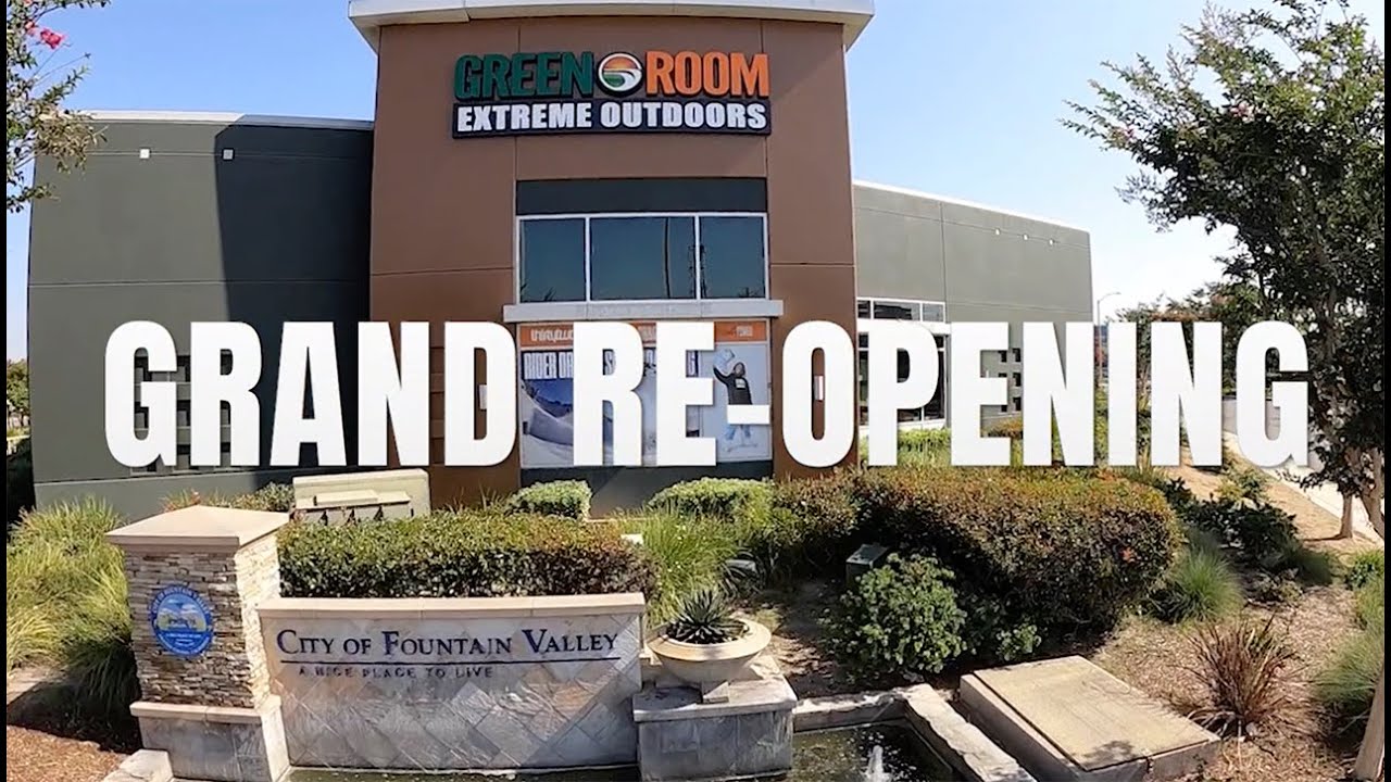 Grand Re-Opening of the Green Room at the new location! - YouTube